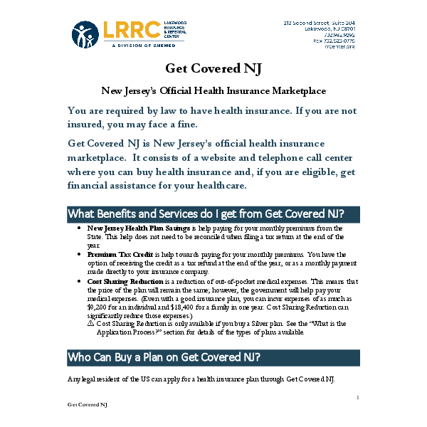 Program Information | LRRC