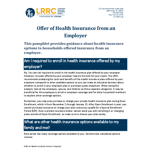 Program Information | LRRC